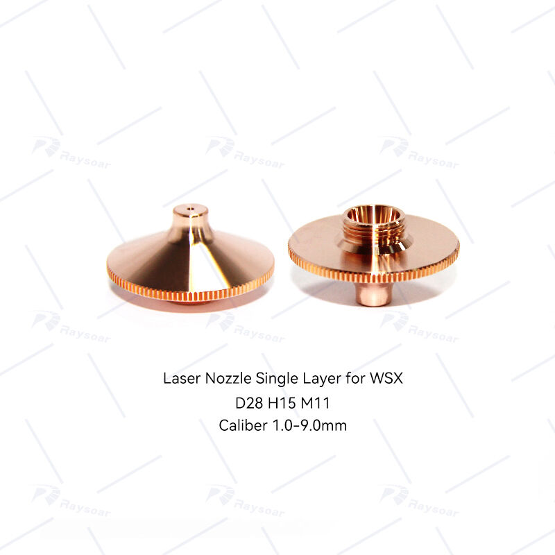 Industrial Laser Cutting Nozzle D28*H15*M11mm for WSX – 98% Precision, ISO-Certified